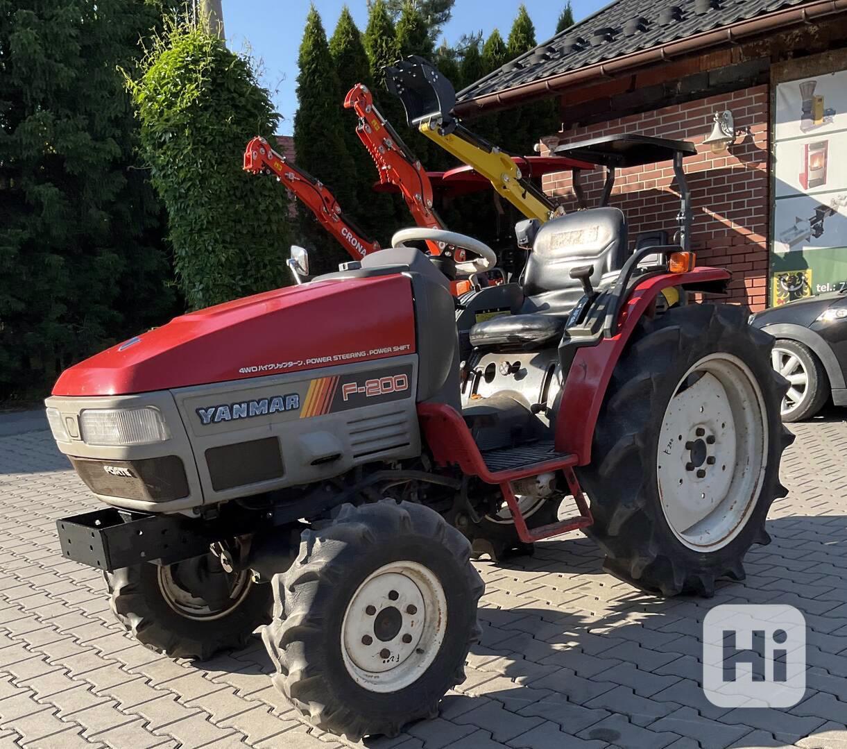Japonský traktor Yanmar F-200, 20Hp, 4x4 - bazar - Hyperinzerce.cz