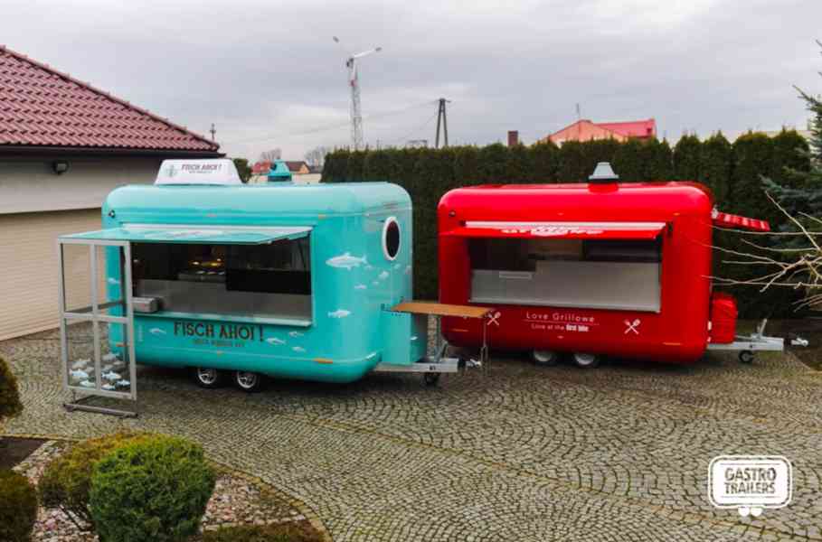 Foodtrailer Pojazdná predajňa pojízdný stánek Gastrotrailers - bazar ...