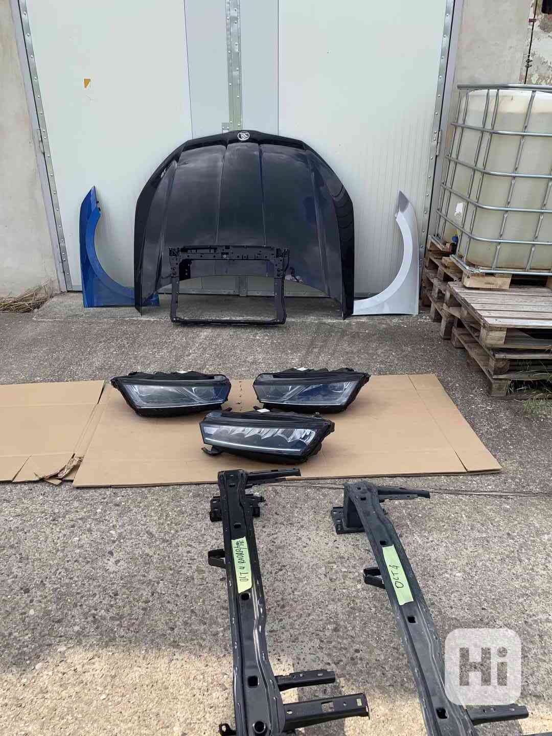 predek skoda octavia iv 4 dily stena kapota svetlo - bazar ...