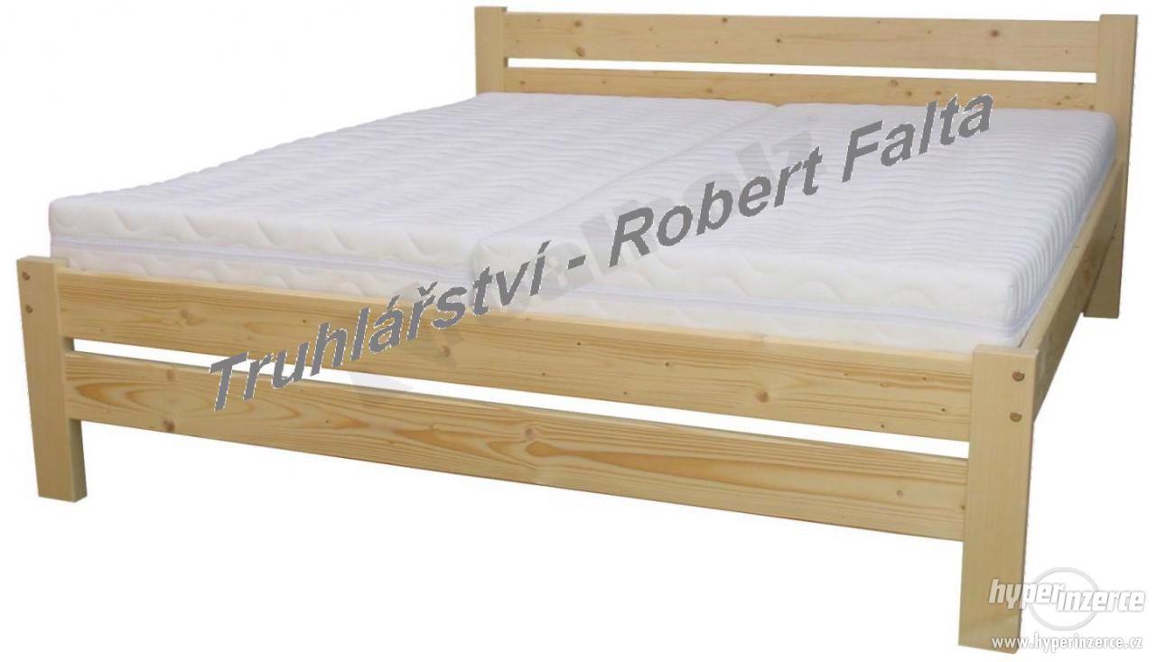 postel masiv 140, 160x200 ,180x200 cm - bazar - Hyperinzerce.cz