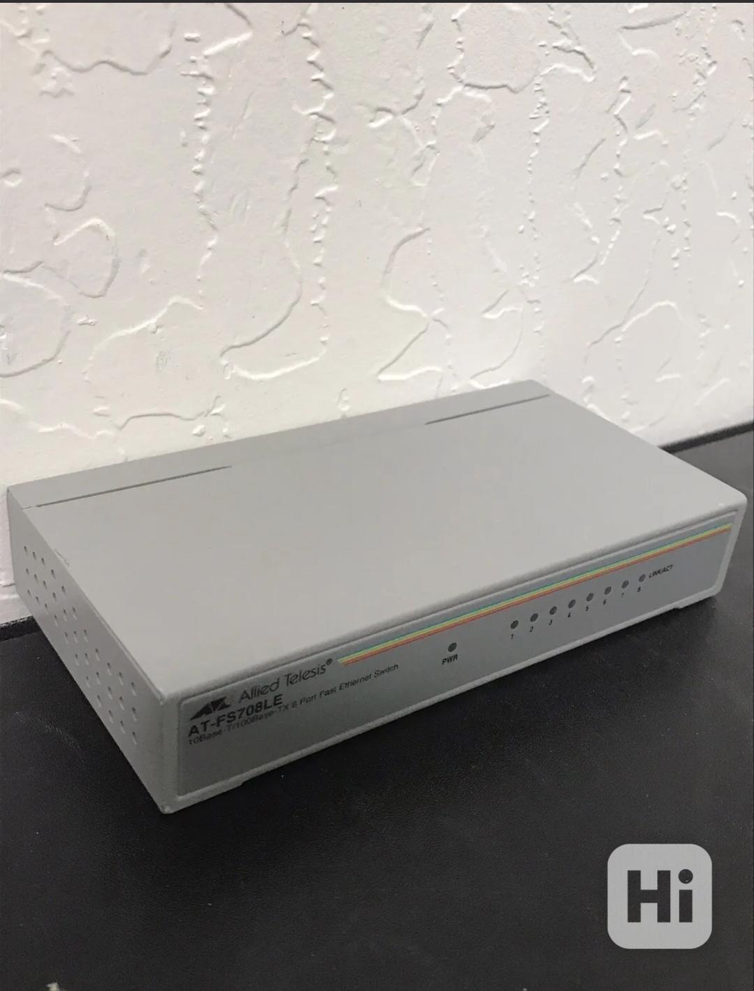 8portový ethernetový přepínač Allied Telesyn AT-FS708LE - bazar ...