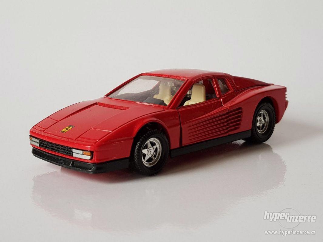 Matchbox Ferrari Testarossa Red Body Superkings Two Toy Mode - bazar ...