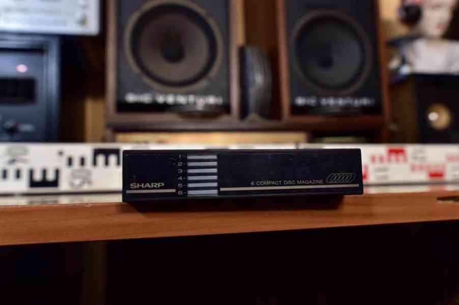 SHARP compact disc magazine 6-disc cartridge - zásobník - bazar ...