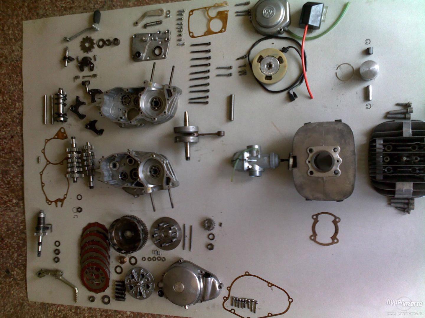 Náhradní díly ČZ 125/516 - bazar - Hyperinzerce.cz