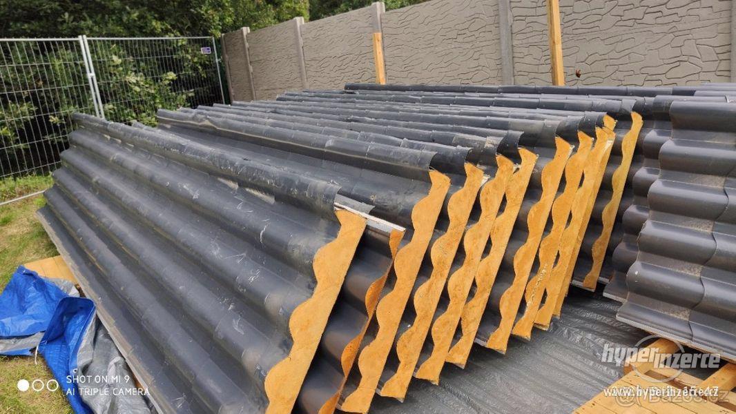 Střešní pur panely ISOPAN - bazar - Hyperinzerce.cz