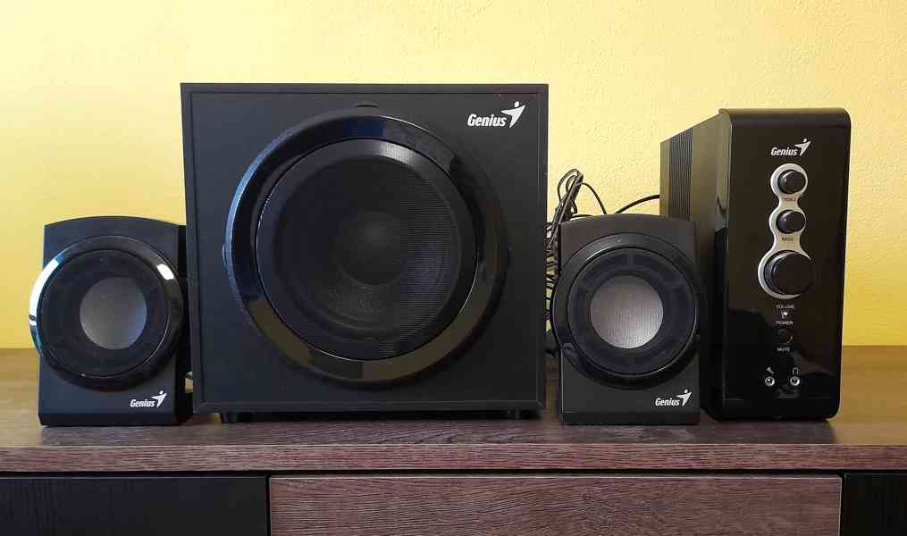 Reproduktory Genius SW-V2.1 1250 - bazar - Hyperinzerce.cz
