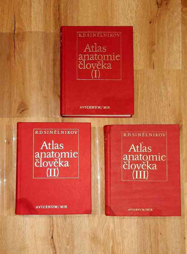 Atlas anatomie člověka- R.D.Sinělnikov 3 svazky - bazar - Hyperinzerce.cz