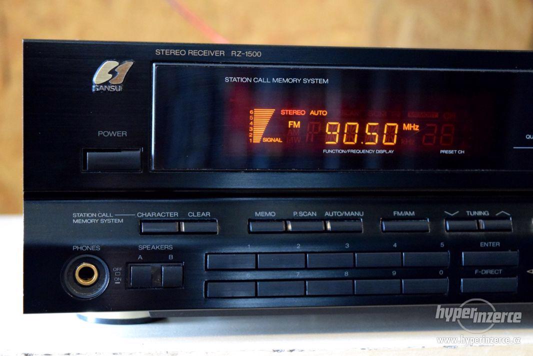 SANSUI RZ-1500 VÝBORNÝ HIFI STEREO RECEIVER !! - bazar - Hyperinzerce.cz