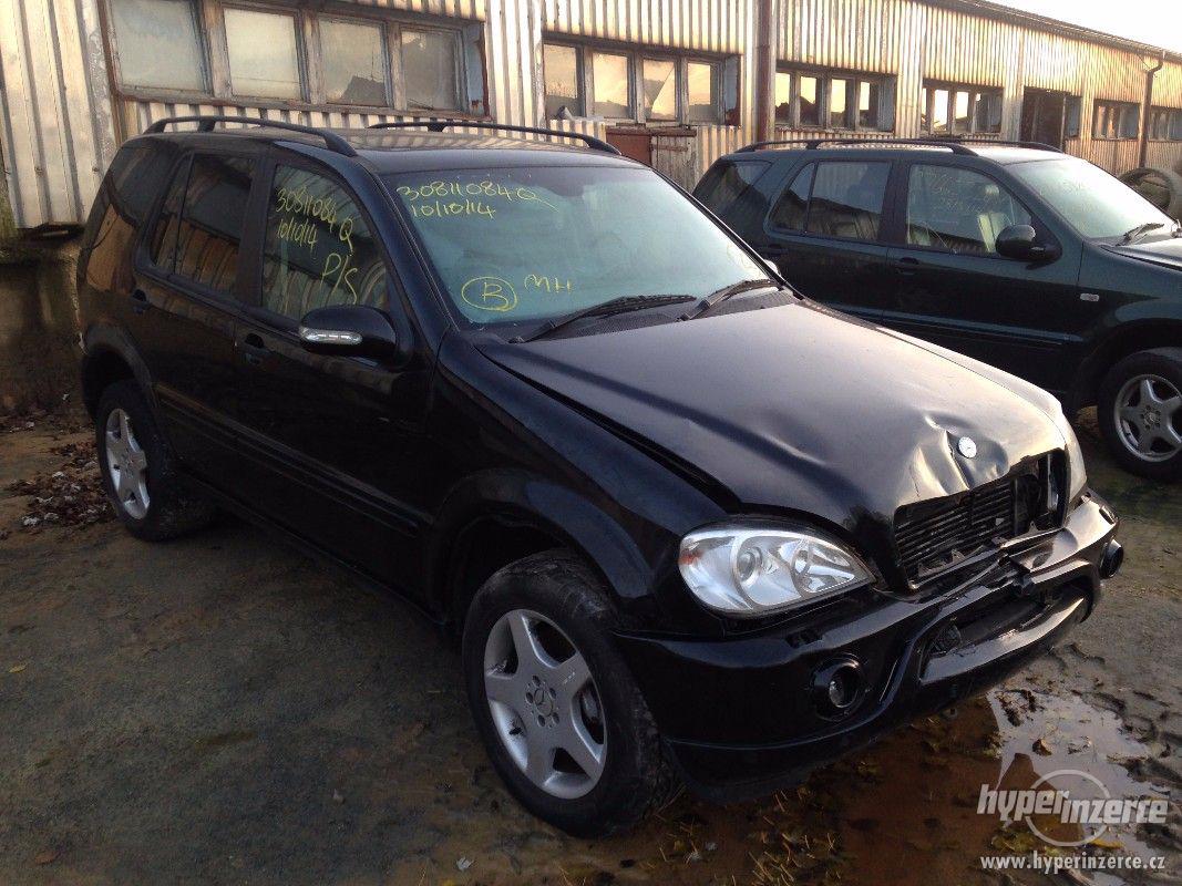 Mercedes ML 270 CDi - W163 -2004 - bazar - Hyperinzerce.cz
