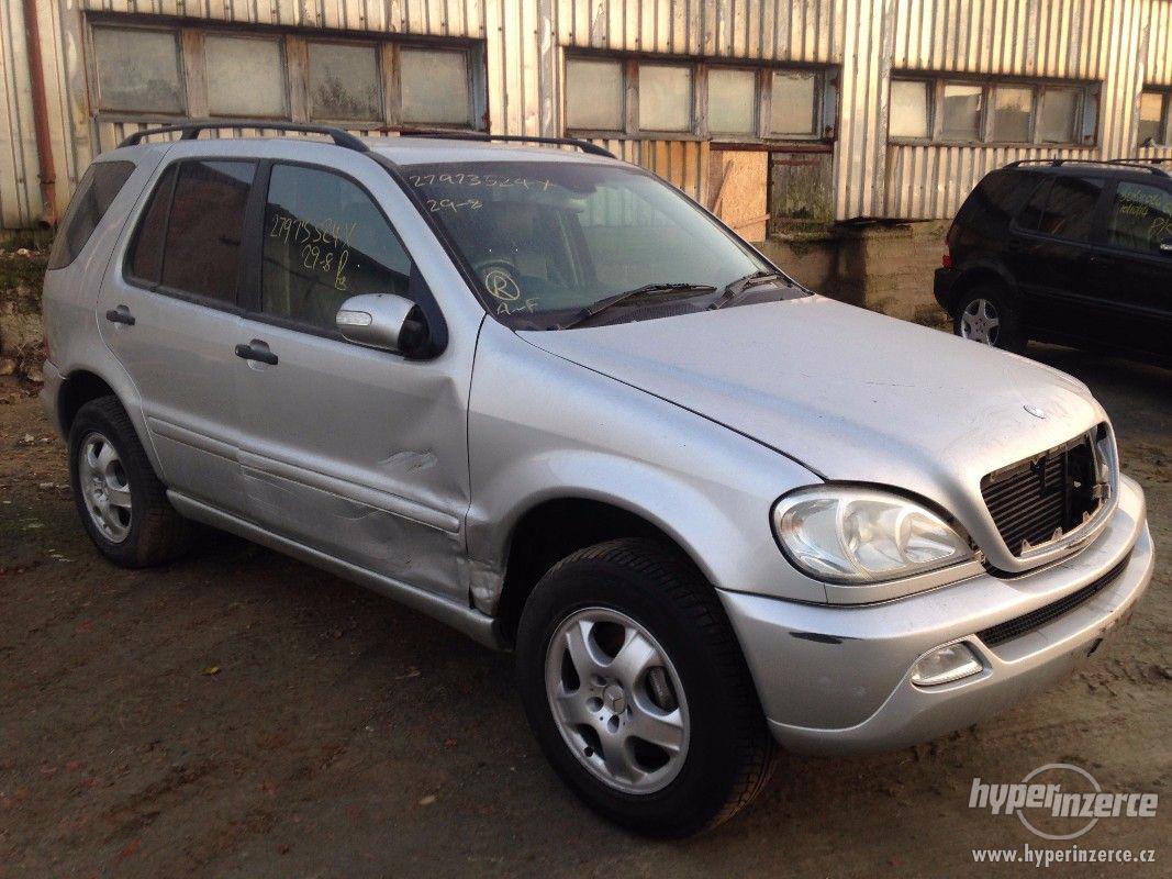 Mercedes ML 270 CDi - W163 -2004 - bazar - Hyperinzerce.cz
