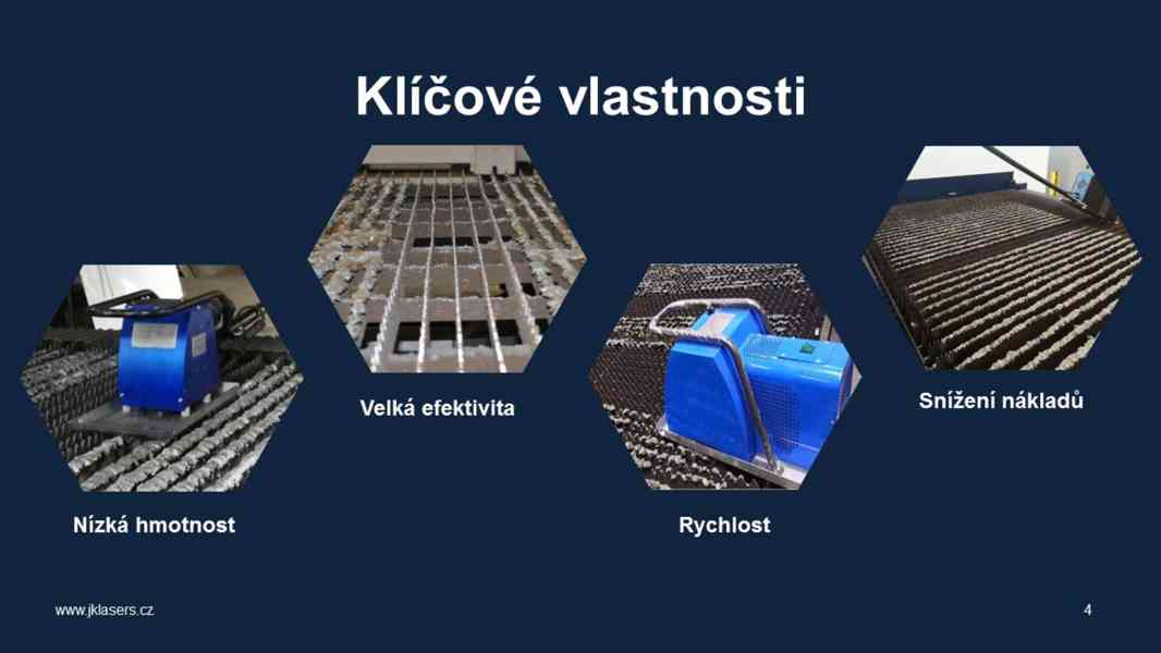 Čistič roštů pro laserové a plazmové řezací stroje - bazar ...