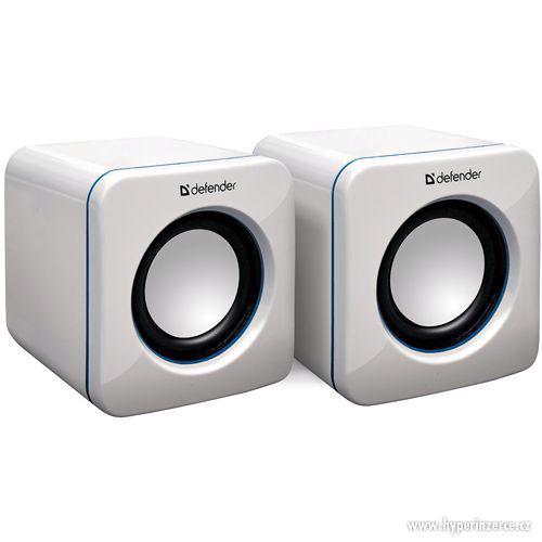 Reproduktory USB přenosné 3,5 jack bílé, vhodné jako dárek - bazar ...