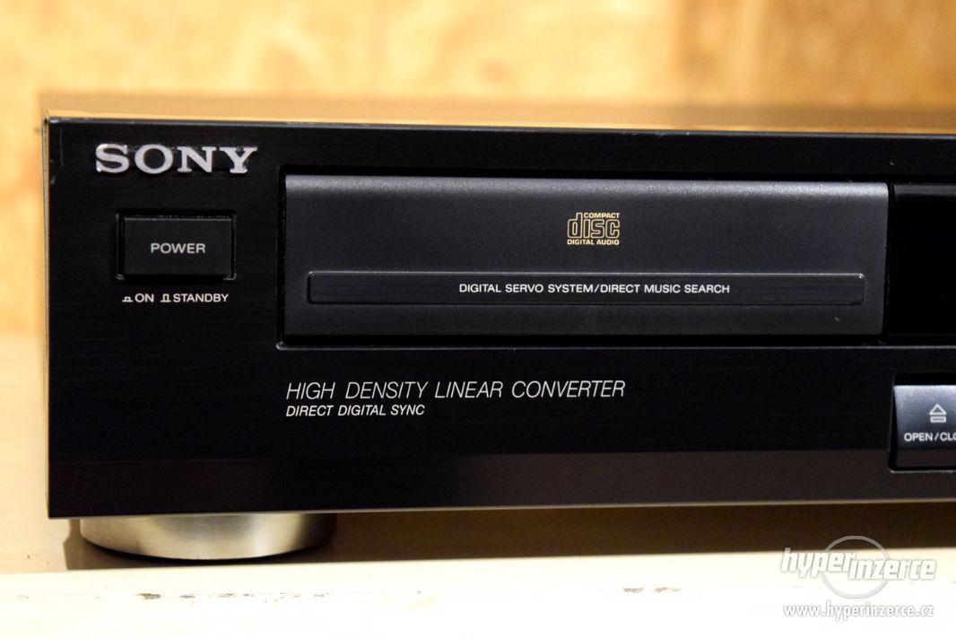 SONY CDP-497 LEVNÝ HIFI CD PŘEHRÁVAČ !! - bazar - Hyperinzerce.cz
