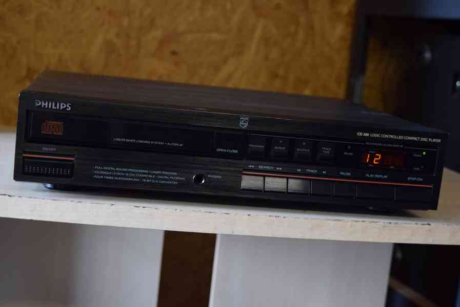 PHILIPS CD 380 KVALITNÍ CD PŘEHRÁVAČ 2 !! - bazar - Hyperinzerce.cz