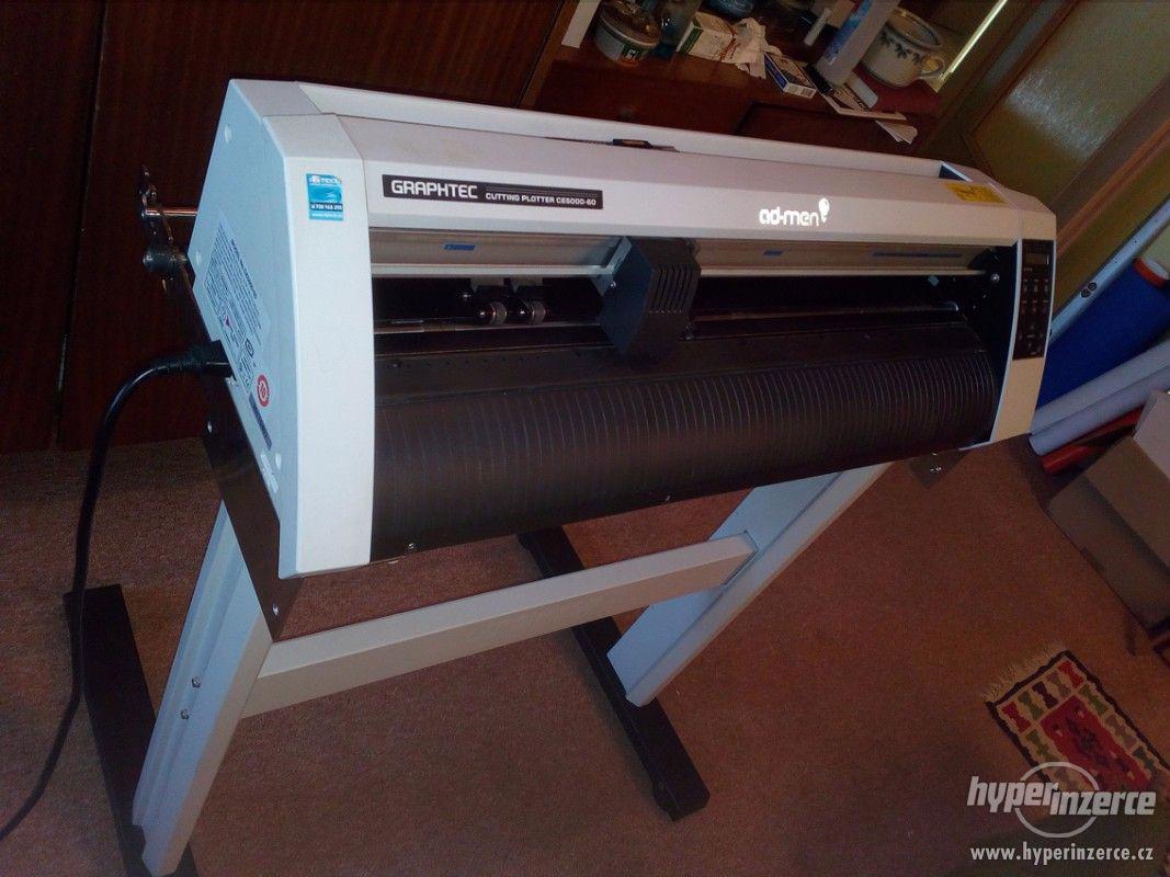 Řezací plotr Graphtec CE 5000-60 + nažehlovací lis na textil - bazar ...