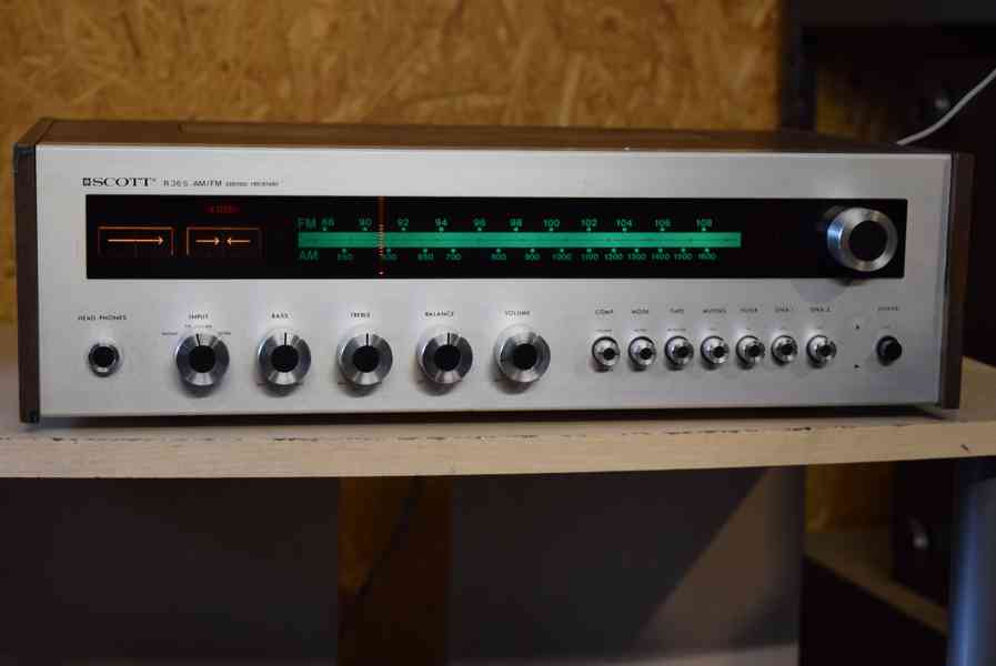 SCOTT R 36 S KVALITNÍ VINTAGE STEREO RECEIVER !! - bazar - Hyperinzerce.cz
