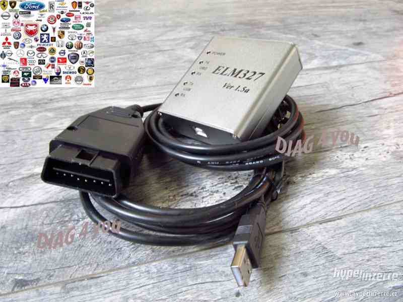 Profi ELM327 - UNIVERZÁLNÍ DIAGNOSTIKA - ELM 327 - USB . - bazar ...