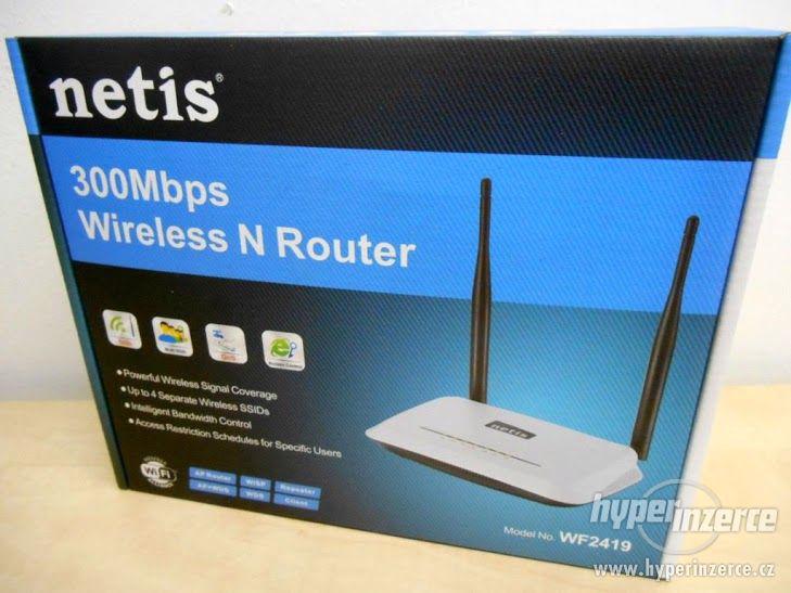 Wifi router 300 mbs - netis wf2419 - bazar - Hyperinzerce.cz