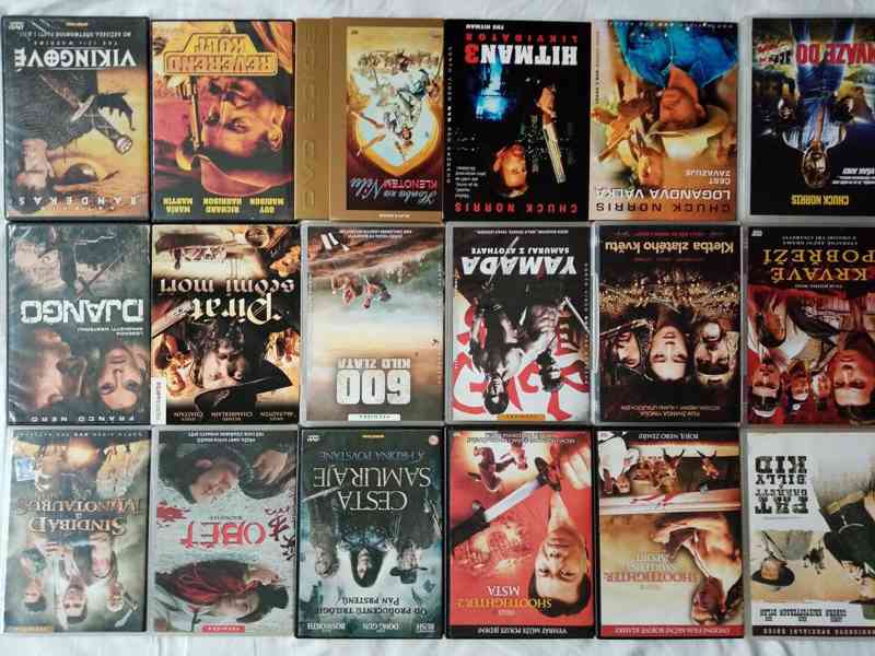 180 orig.DVD světových režisérů od 60 Kc - bazar - Hyperinzerce.cz