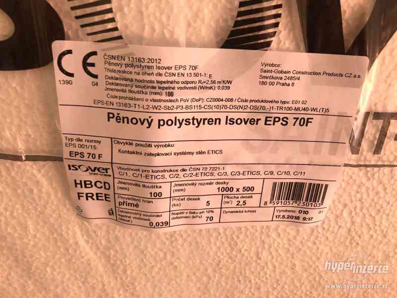 Termoizolacni polystyrenove desky isover eps 70f 100x500x100 - bazar - Hyperinzerce.cz