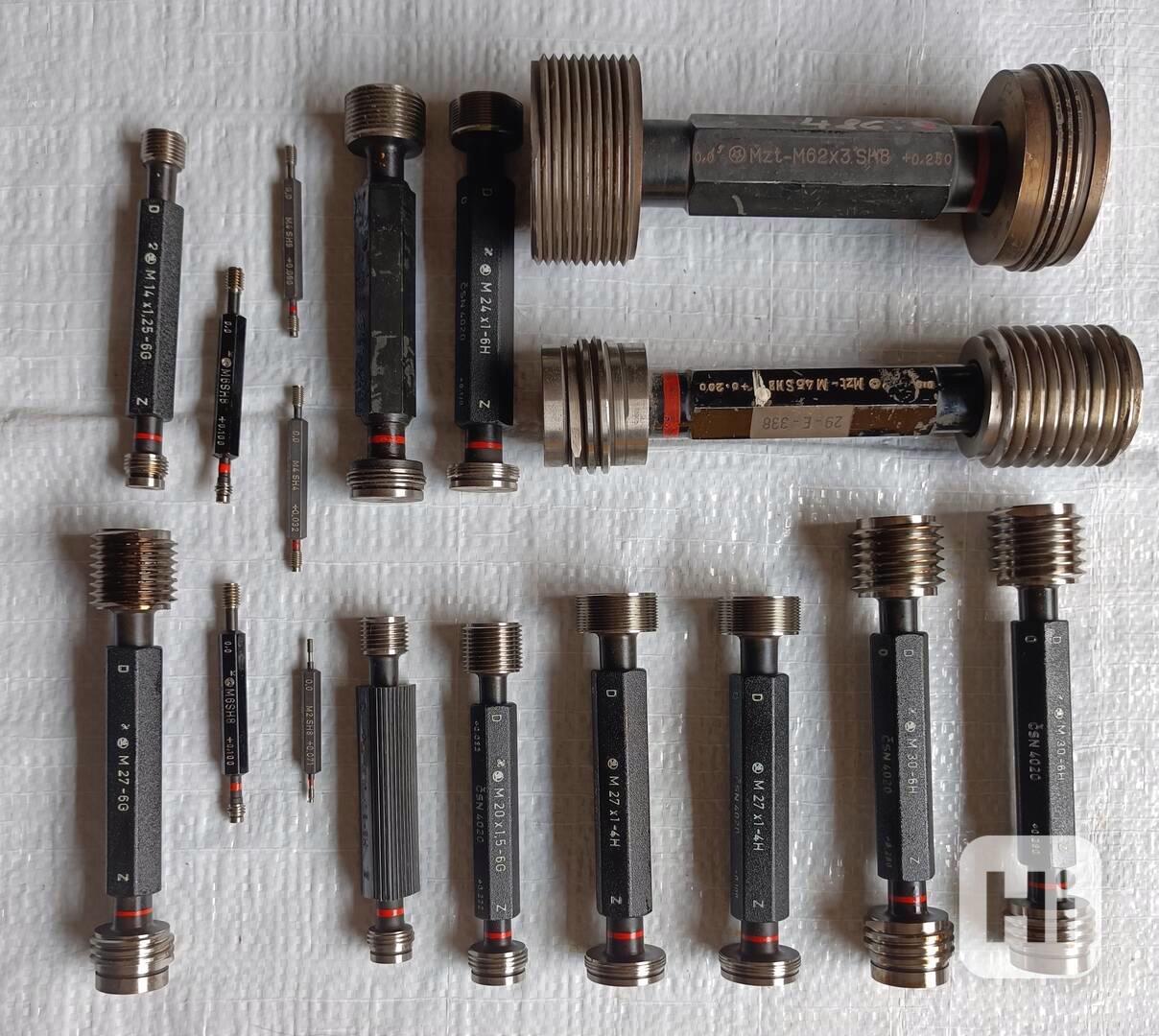 Závitový kalibr trn oboustranný M2 - M62x3 ŠKODA - bazar - Hyperinzerce.cz