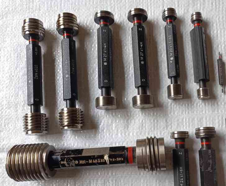 Závitový kalibr trn oboustranný M2 - M62x3 ŠKODA - bazar - Hyperinzerce.cz