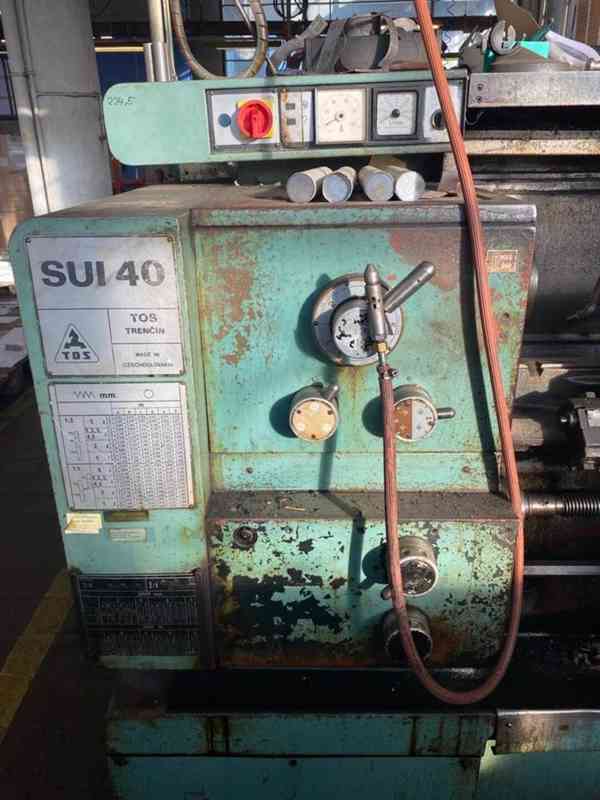 Hrotový soustruh TOS SUI 40 - bazar - Hyperinzerce.cz