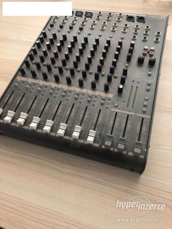 Prodám mixážní pult Samson MDR1248 - bazar - Hyperinzerce.cz