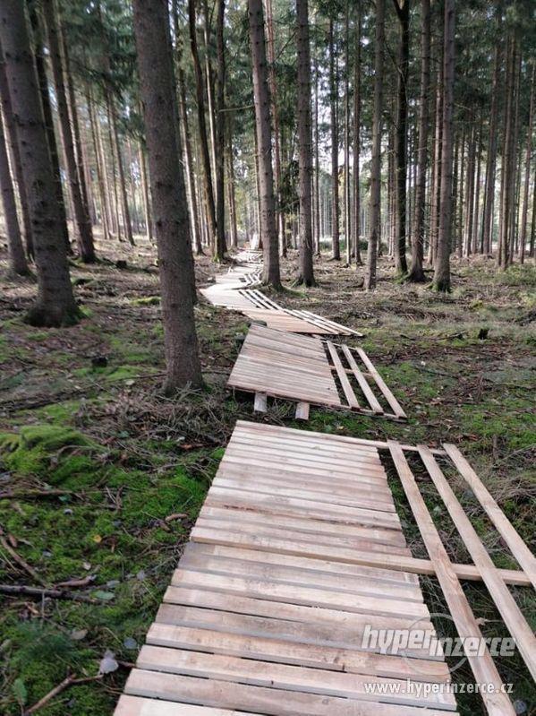 Dřevěná lesnická oplocenka - bazar - Hyperinzerce.cz