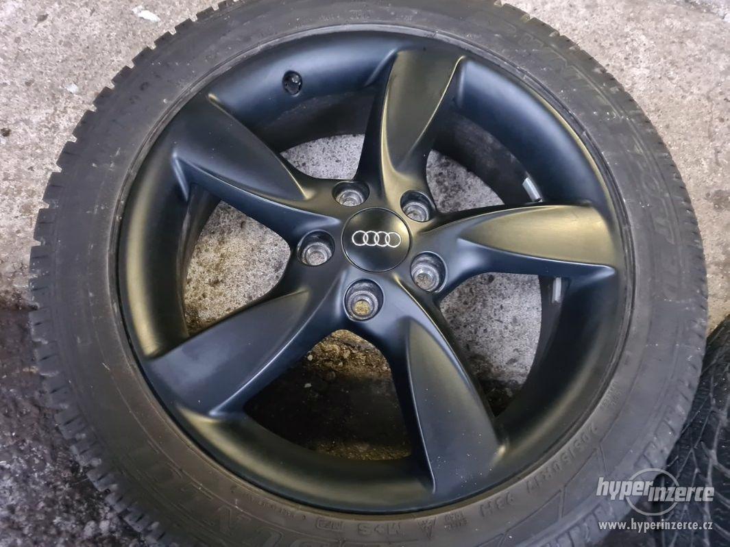 Alu kola disky audi orig černý lak 8V0 5x112 6jx17 et48 pneu - bazar - Hyperinzerce.cz
