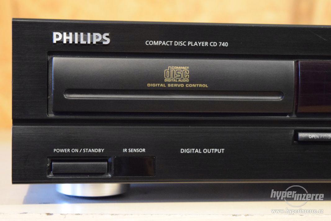 PHILIPS CD 740 VÝBORNÝ CD PŘEHRÁVAČ !! - bazar - Hyperinzerce.cz