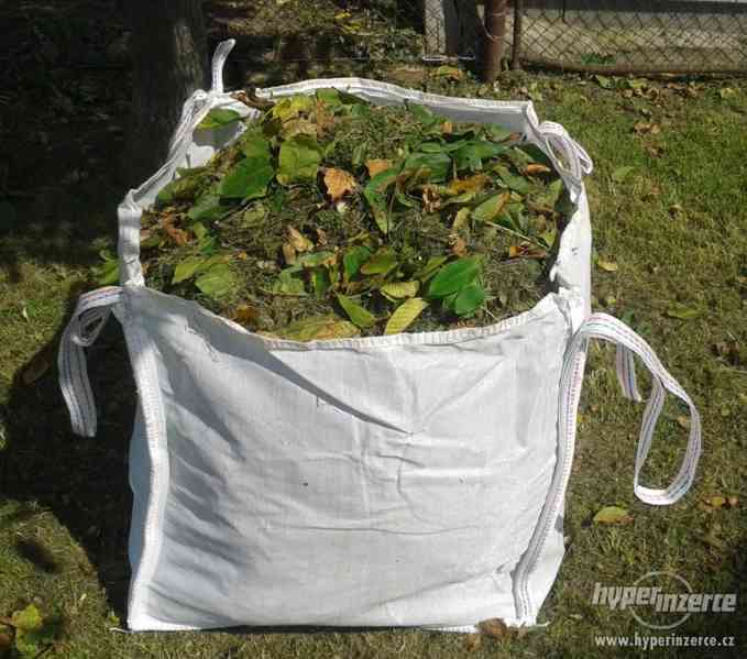 Vaky,pytle na LISTÍ, pevný materiál, velká nosnost - bazar ...