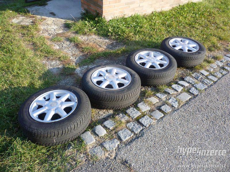 Prodám sadu letních alu kol 14" VW, Škoda atd. 4X100 - bazar - Hyperinzerce.cz
