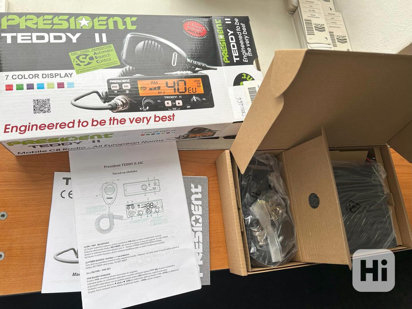 CB RADIO PRESIDENT TEDDY II ASC 7 - bazar - Hyperinzerce.cz
