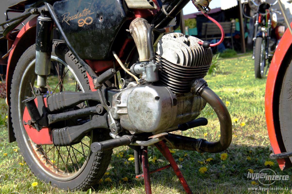 Jawa 90 Roadster originál zachovalý stav pojízdná - bazar - Hyperinzerce.cz