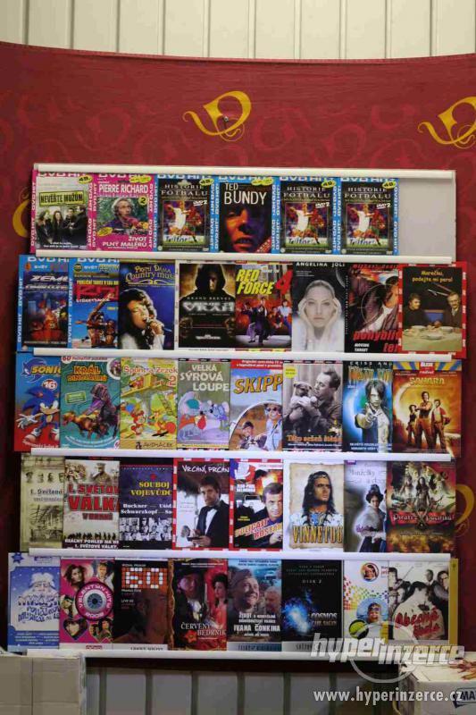 ORIGINÁLNÍ prodejní stojan na DVD nebo CD - bazar - Hyperinzerce.cz