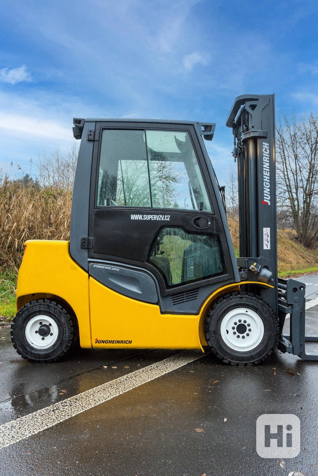 Vysokozdvižný vozík Jungheinrich DFG 425s - bazar - Hyperinzerce.cz