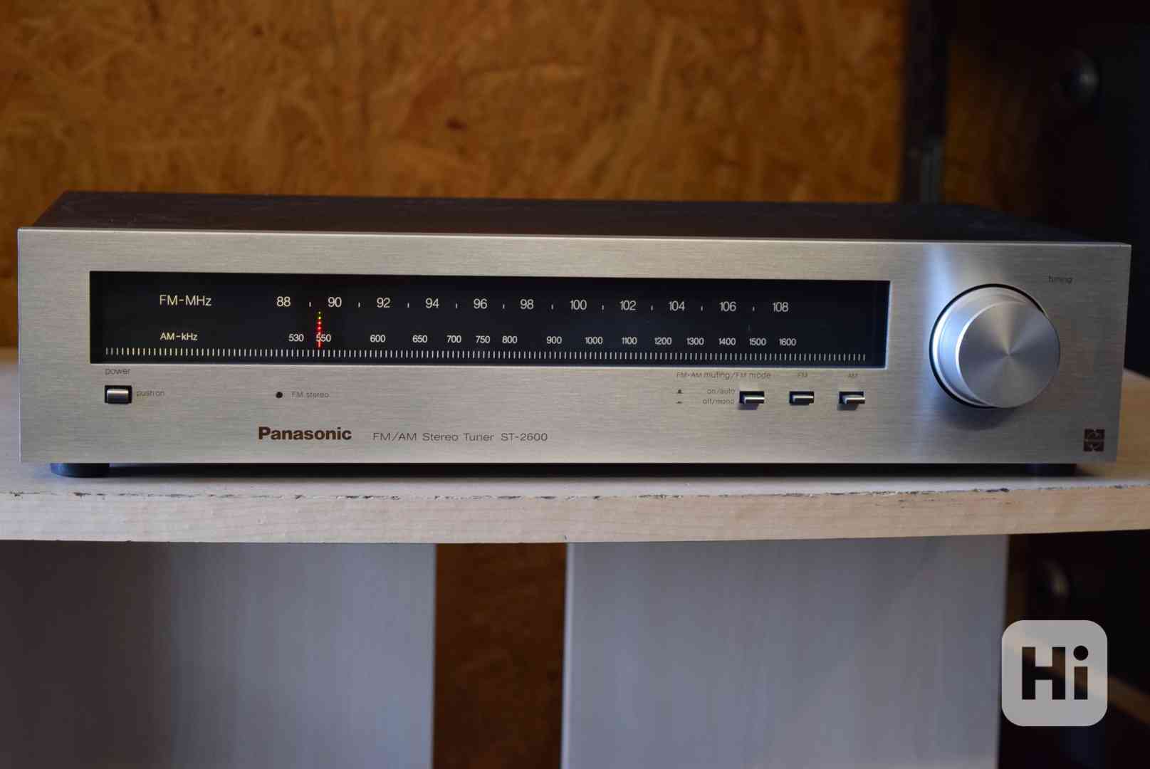 PANASONIC ST-2600 LEVNÝ VINTAGE STEREO TUNER !! - bazar - Hyperinzerce.cz
