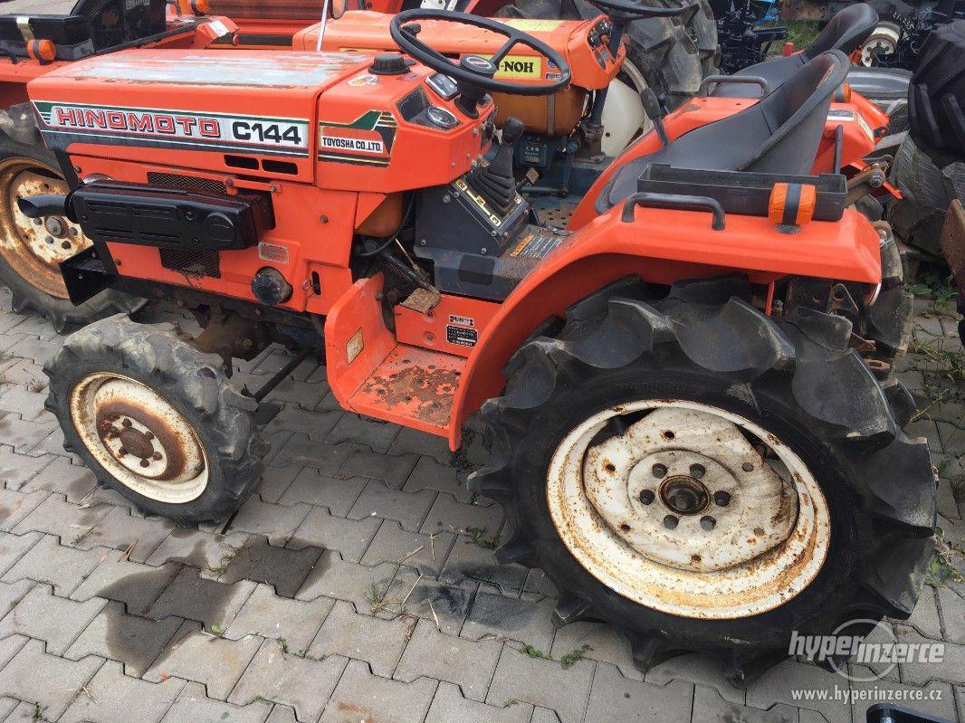 Traktor Hinomoto C144, 14 Hp 4x4 - bazar - Hyperinzerce.cz