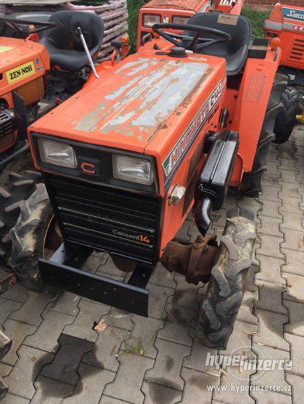 Traktor Hinomoto C144, 14 Hp 4x4 - bazar - Hyperinzerce.cz