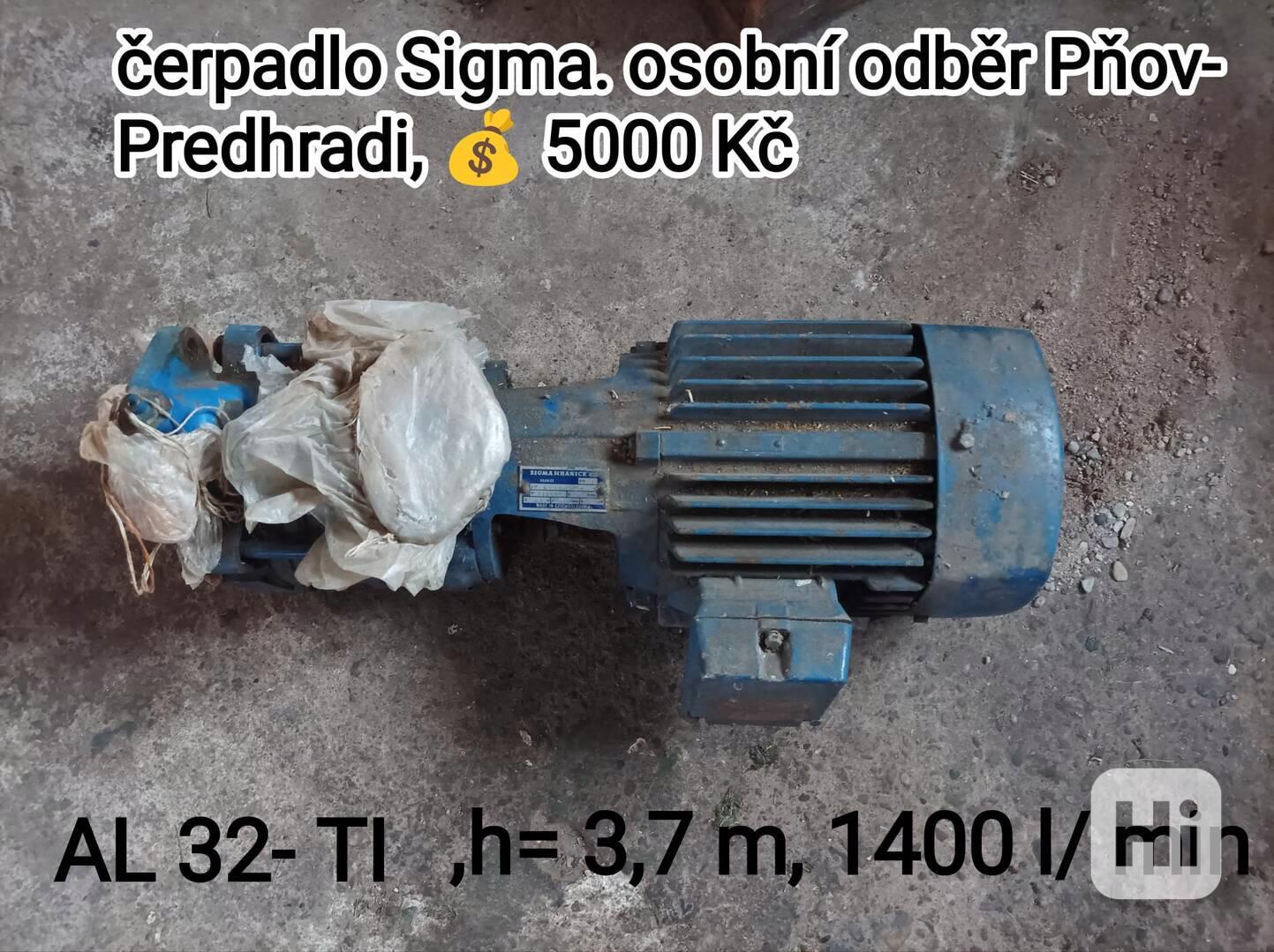 Čerpadlo Sigma - bazar - Hyperinzerce.cz