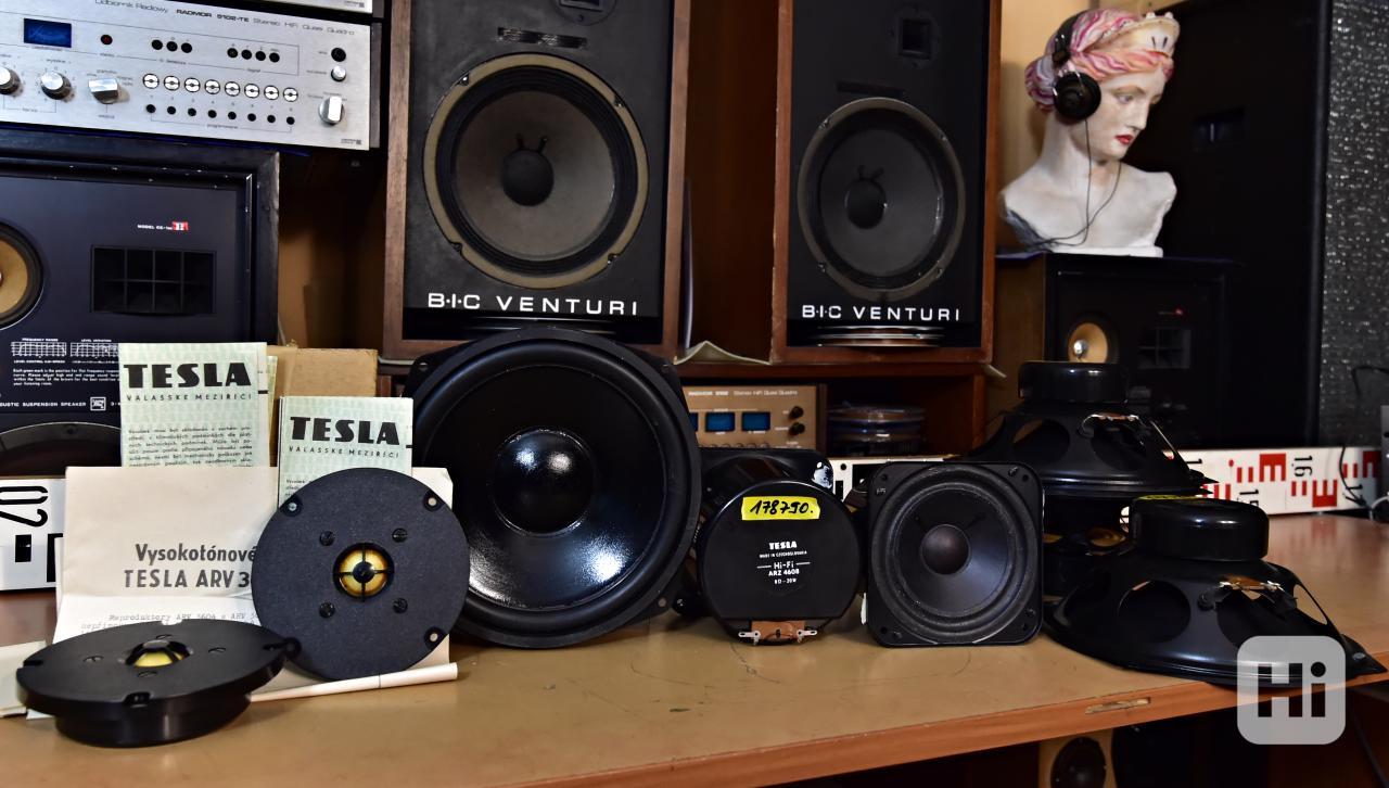 NEPOUŽITÉ reproduktory Tesla ARN 6608 pod označením WESTRA - bazar ...
