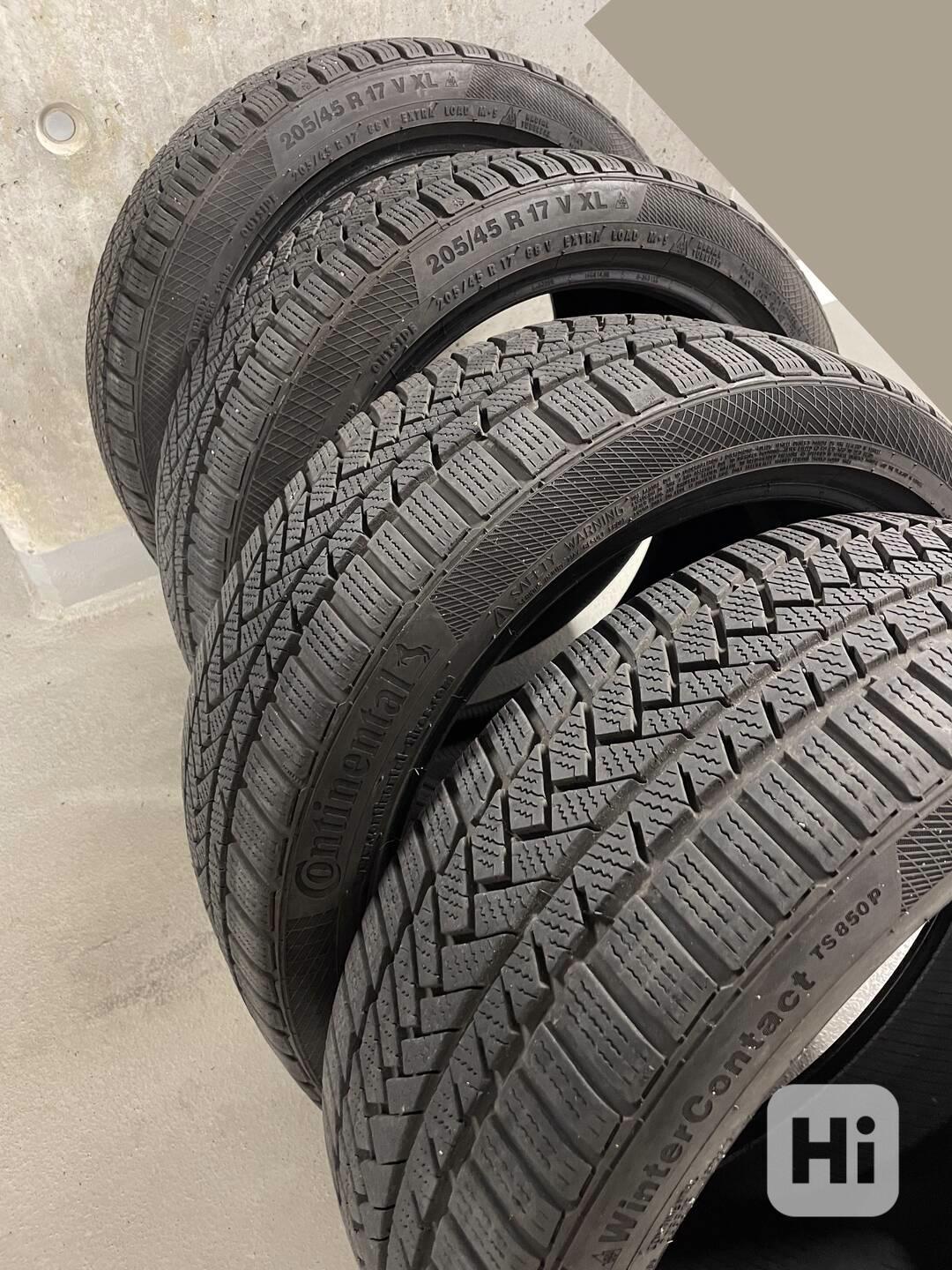 Zimní pneu Continental WinterContact TS 850 P 205/45 R17 4x - bazar ...
