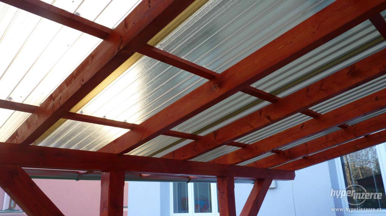 Pergola 6x3 m, přístřešek pro auto - bazar - Hyperinzerce.cz
