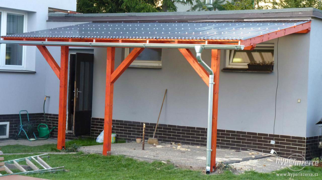 Pergola 6x3 m, přístřešek pro auto - bazar - Hyperinzerce.cz