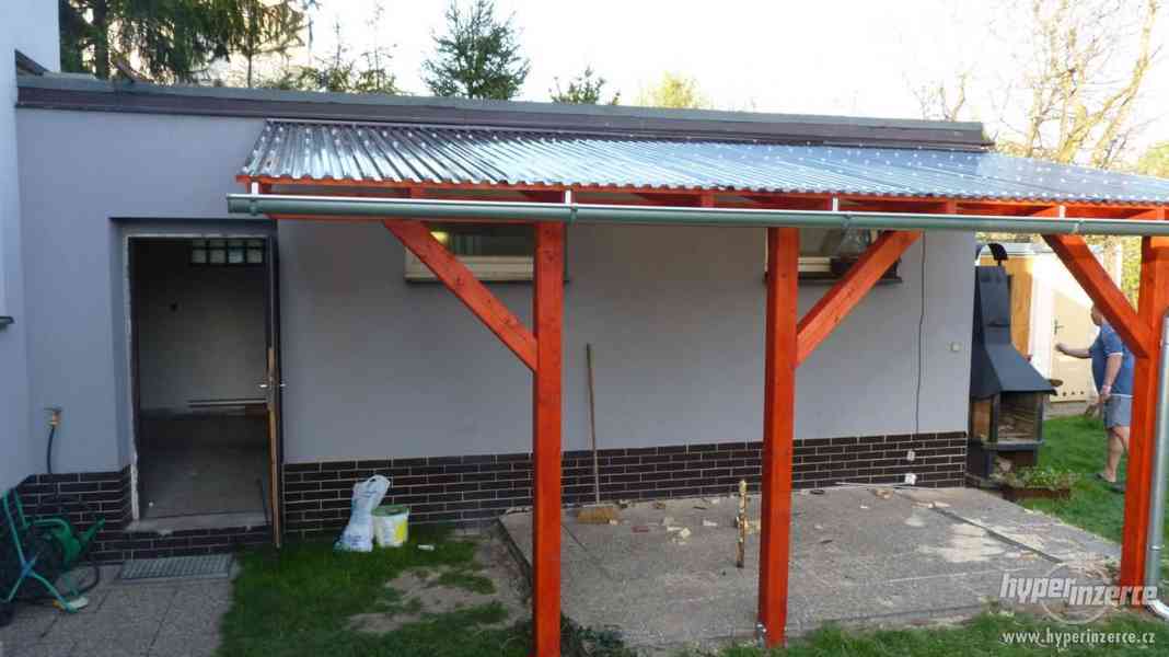 Pergola 6x3 m, přístřešek pro auto - bazar - Hyperinzerce.cz