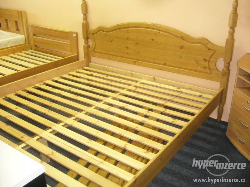 LEVNÉ POSTELE z masivu II. jakost, - bazar - Hyperinzerce.cz