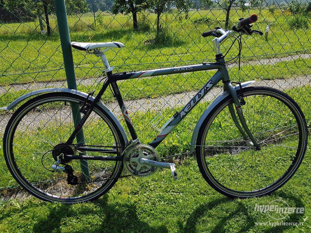 Trekové jízdní kolo Kellys Axis rám 21", kola 28" - bazar - Hyperinzerce.cz