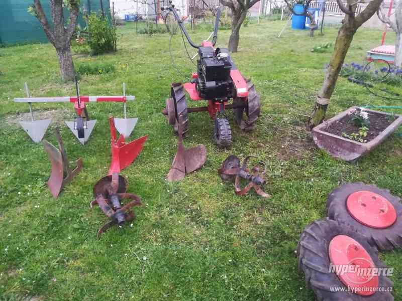Traktůrek -kultivátor - rotavator Mounfield - bazar - Hyperinzerce.cz