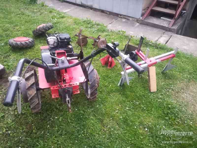 Traktůrek -kultivátor - rotavator Mounfield - bazar - Hyperinzerce.cz